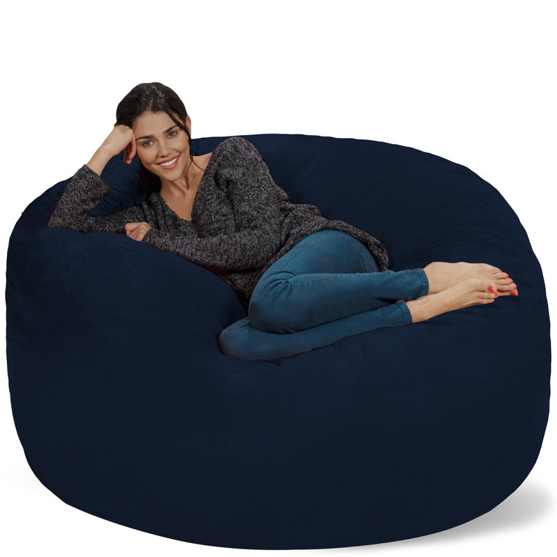 Chill sack bean bag chair huge memory foam furniture bag and large lounger store